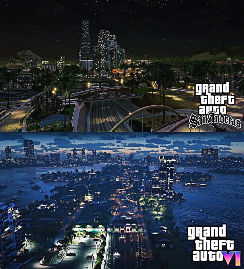 GTA: San Andreas vs GTA VI – GTA6mod.com