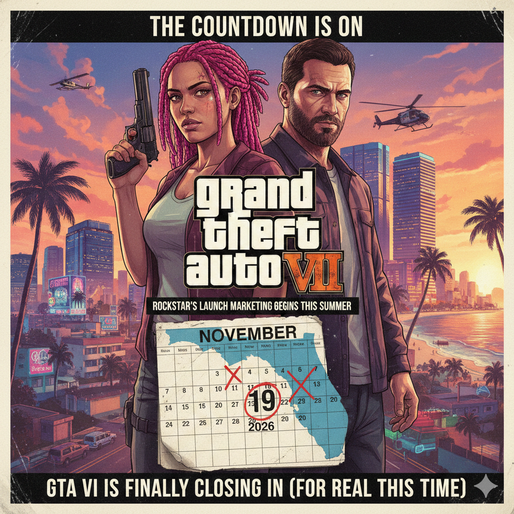 Mark Your Calendars: GTA VI is Finally Closing In (For Real This Time ...